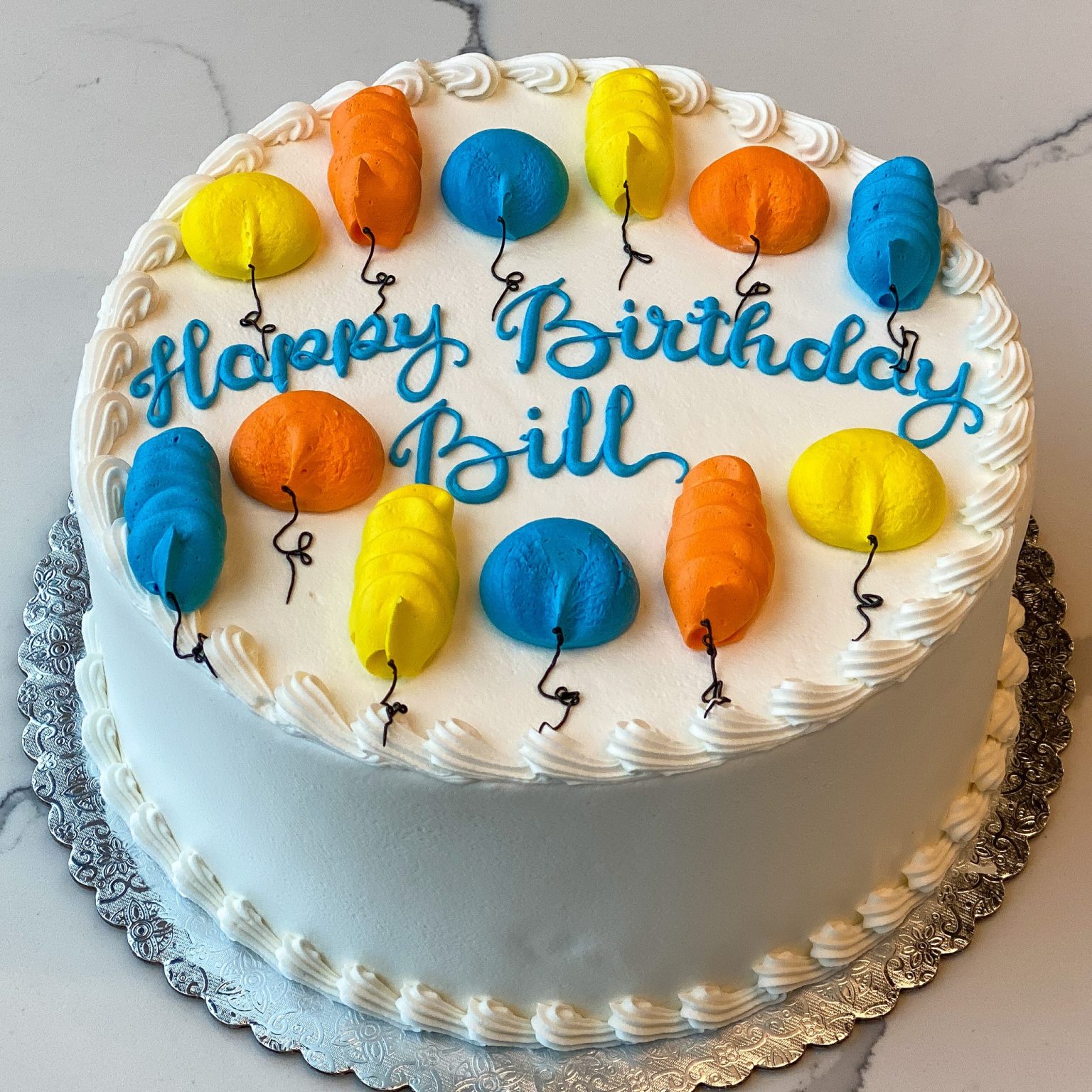 Balloon Decorated Cake - Oakmont Bakery