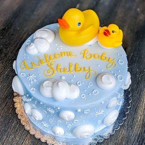 Duck Baby Shower Border