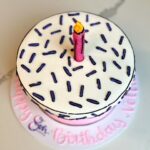 Cartoon Cake (Inscription on Board) - Oakmont Bakery