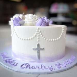 Religious Rosary (Inscription on Board) - Oakmont Bakery