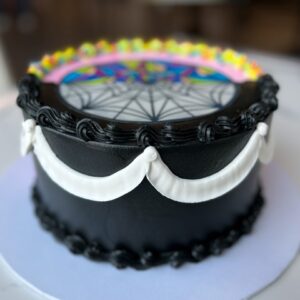 Wednesday Window Cake (Inscription on Board) - Oakmont Bakery