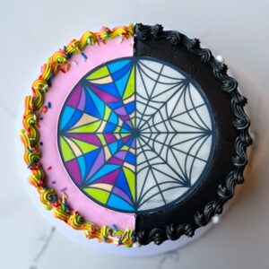 Wednesday Window Cake (Inscription on Board) - Oakmont Bakery